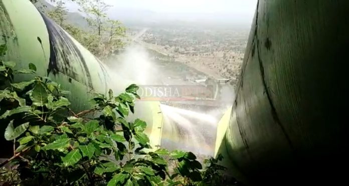 Indravati power project tunnel develops leak - OrissaPOST