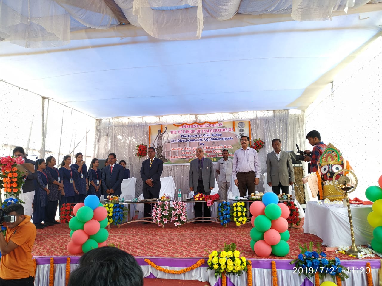 Junior division Civil Judge’s court inaugurated at Chhendipada - OrissaPOST