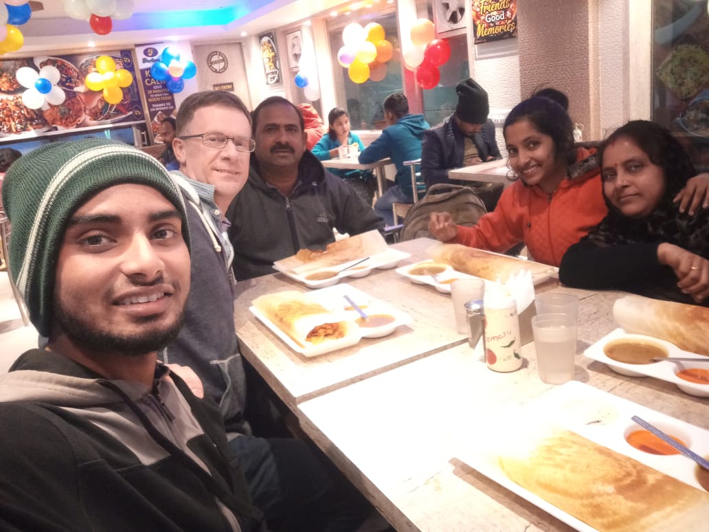 Friendship transcends all borders as Englishman James K David visits ...