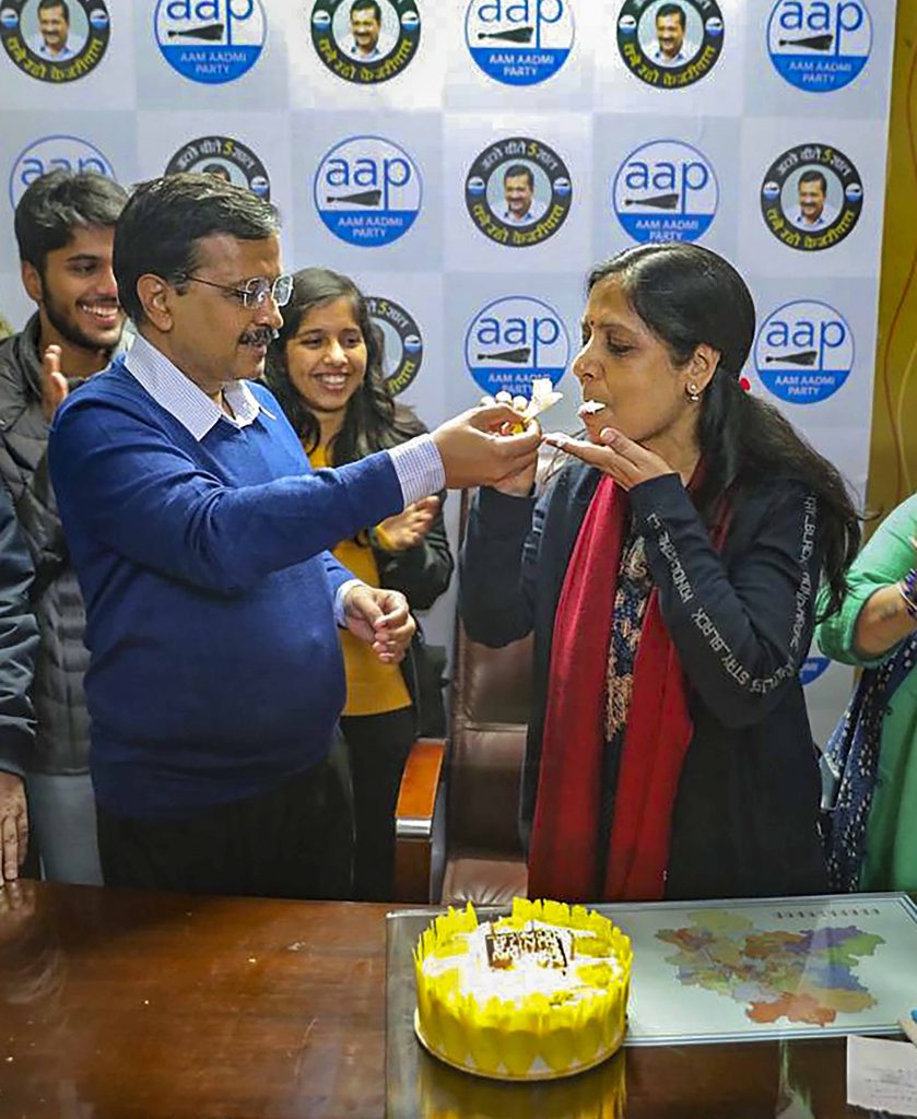Arvind Kejriwal’s wife Sunita gets best-ever birthday gift - OrissaPOST