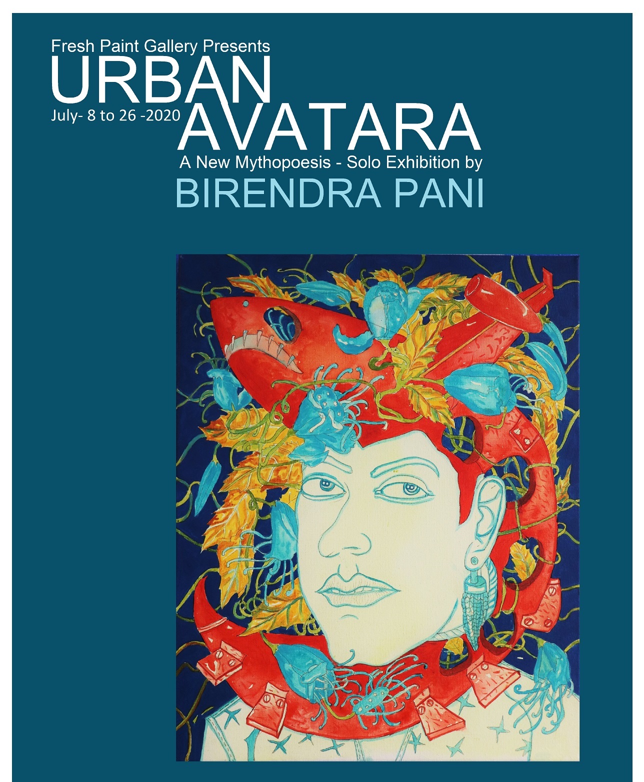 Odia visual artist’s solo art expo in California - OrissaPOST