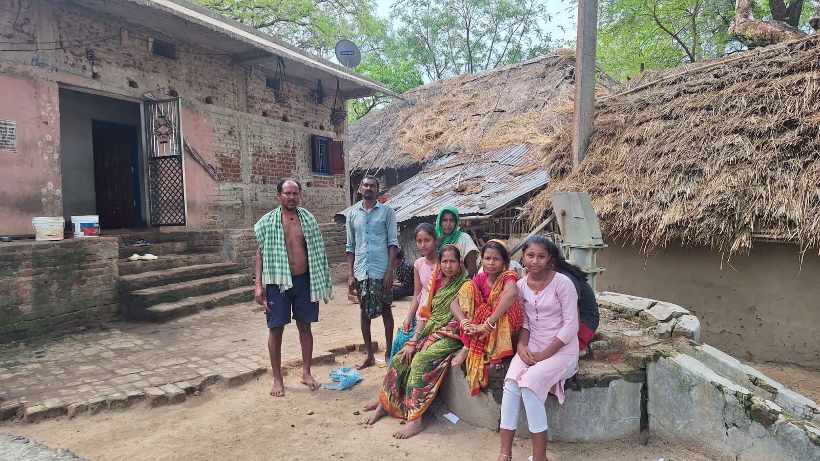 Lone family remains in village abandoned due to govt neglect