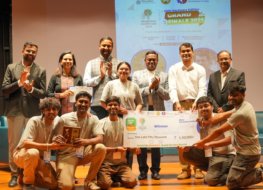 NIT Rourkela team wins Smart India Hackathon 2025